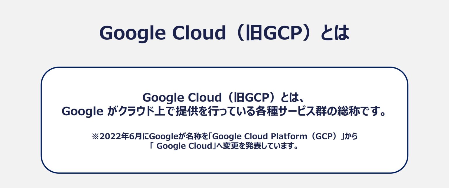 Google Cloud（旧GCP）とは？5つの特長やAWS・Azureとの違いなどを解説！ - SREベース | クラウドアプリ開発とインフラ構 築をトータルサポート